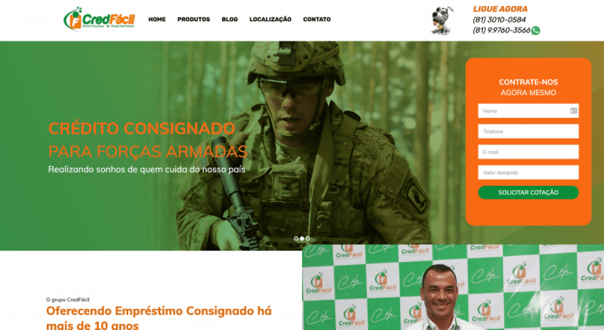 CredFácil - Empréstimos até R$ 50 000 | Finaton.com