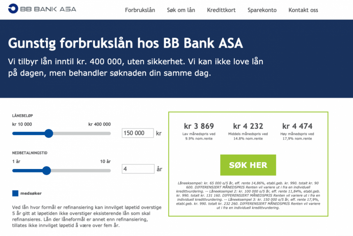BB Bank anmeldelse - Les hva vi fant ut! | Finaton.com